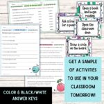 Active and Passive Voice Task Cards - Snips and Snails Teaching
