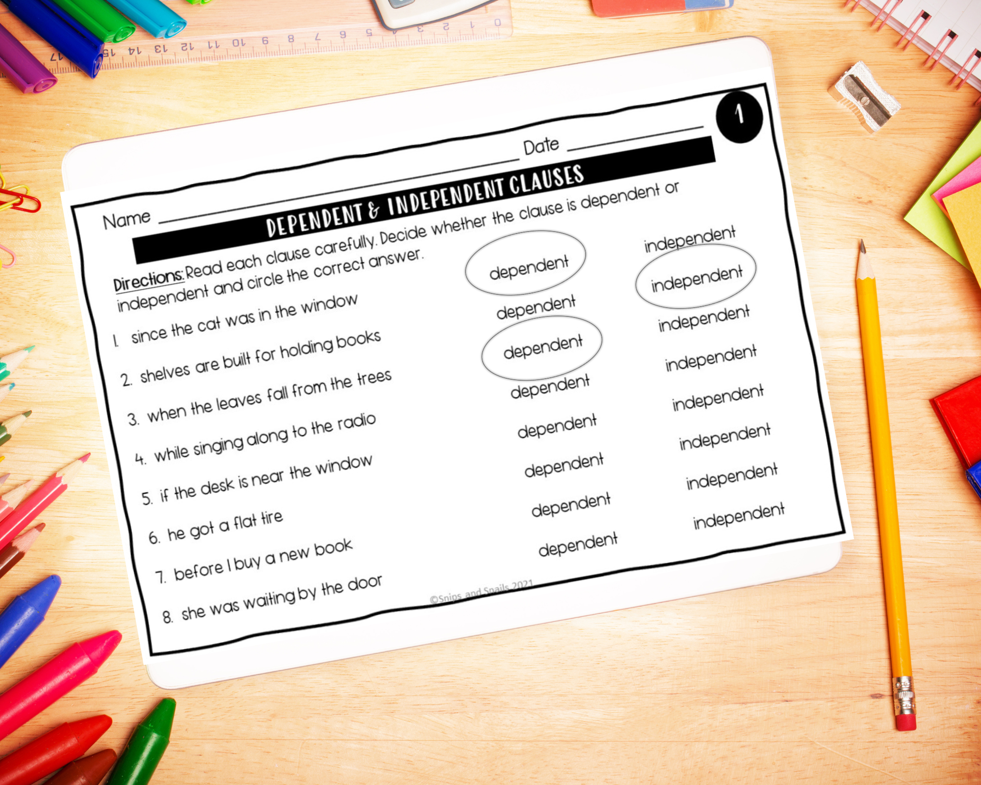 Complex Sentence Strategies - Snips and Snails Teaching